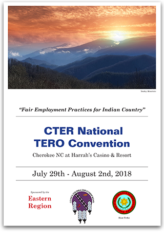 A Letter from the President about CTER’s 2018 National TERO Conference ...