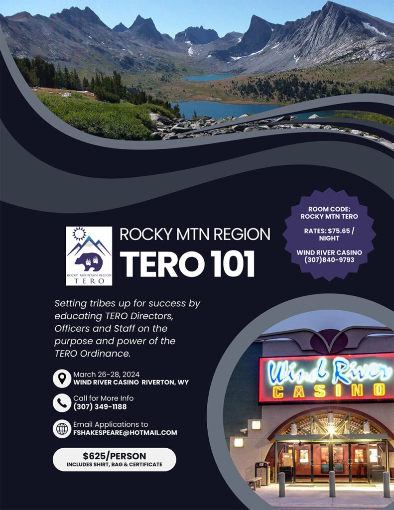 Rocky Mountain Region TERO 101 – Council for Tribal Employment Rights