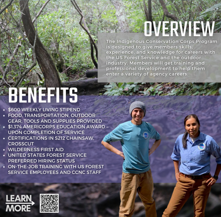 2024 Indigenous Conservation Corps Program – Council for Tribal ...